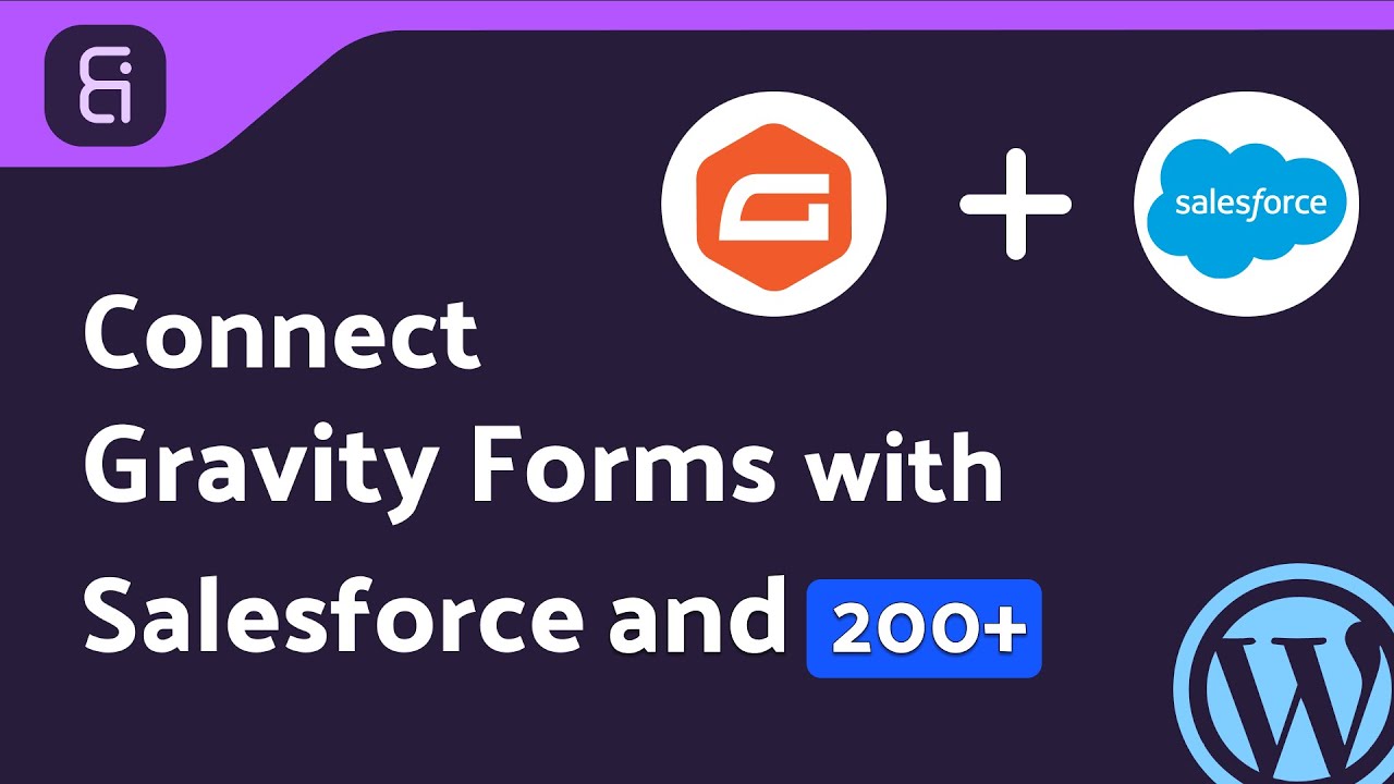 Integrating Gravity Forms with Salesforce | Step-by-Step Tutorial | Bit Integrations