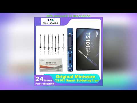 Latest Products You Must Know! MINIWARE TS101 Digital Display Electric Soldering Iron High Power