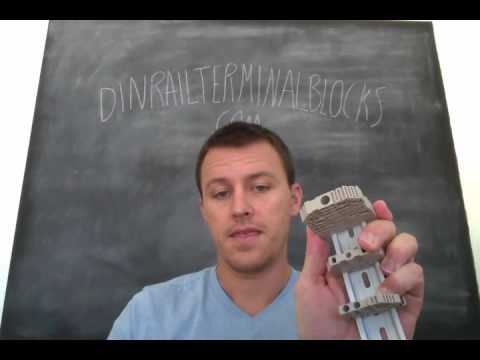 How to Use DIN Rail End Brackets Dinkle - DIN Rail Terminal Blocks Video Blog #3