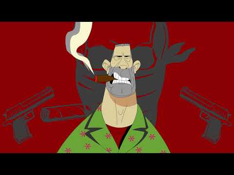 Smoke Man | Flash animation | 2D animate | GIF animation