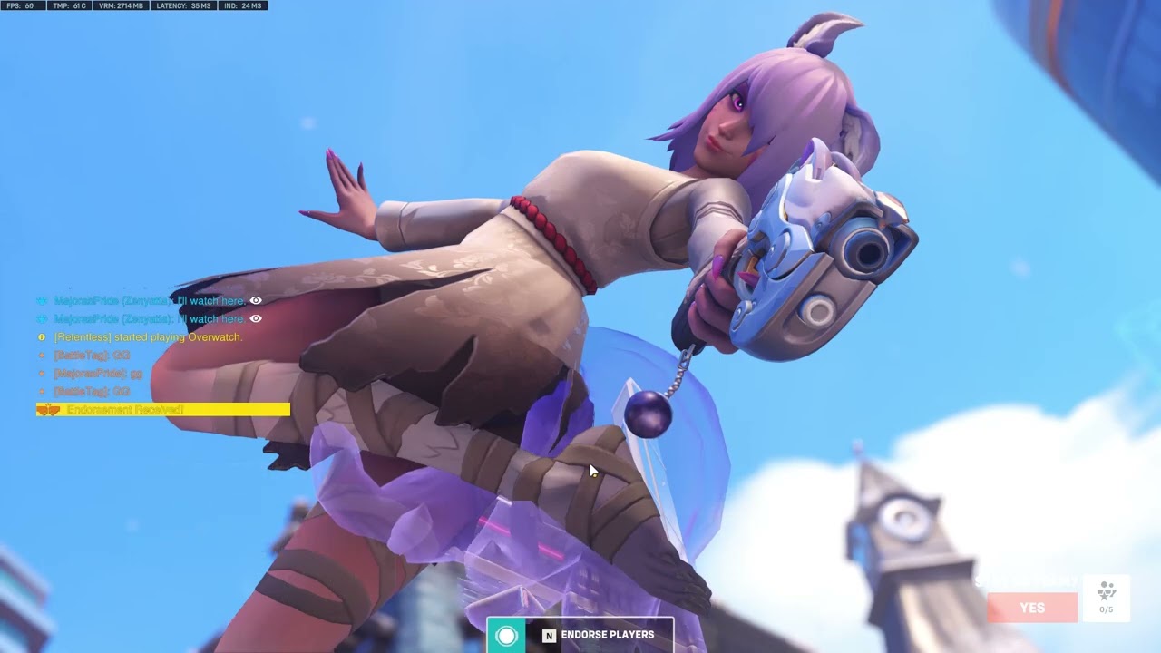 Overwatch 2 - Team Kill with DVA Ult!