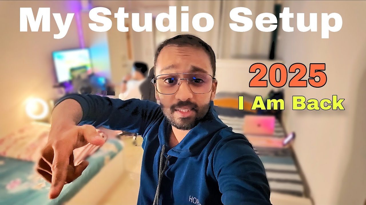 My Mini Studio Setup Tour 2025 | Techmart360