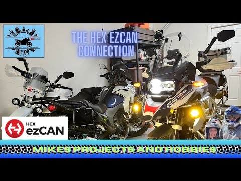 Connect a Hex ezCan on a 2023 BMW R1250GS with no RDC Unit to this plug