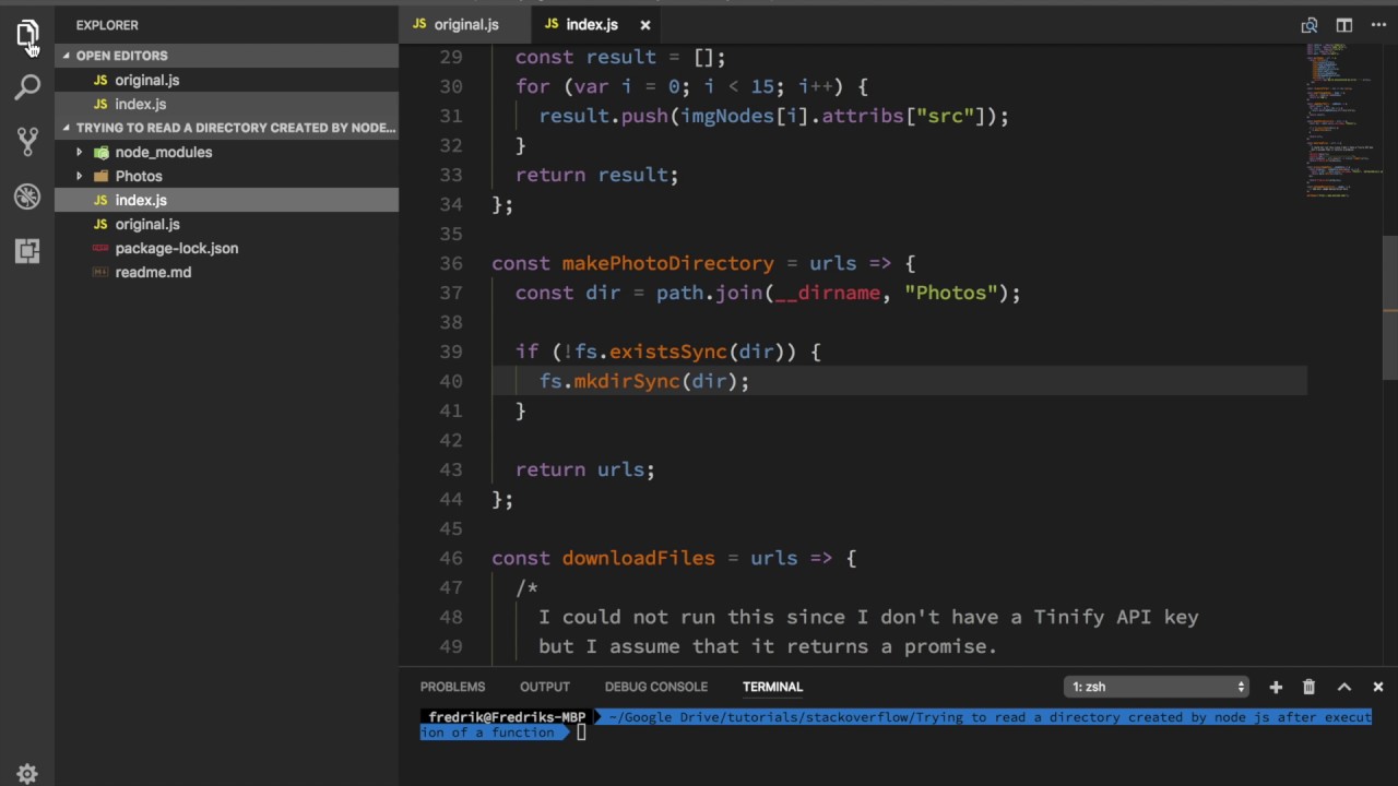 answering a stackoverflow question and failing to solve the entire problem