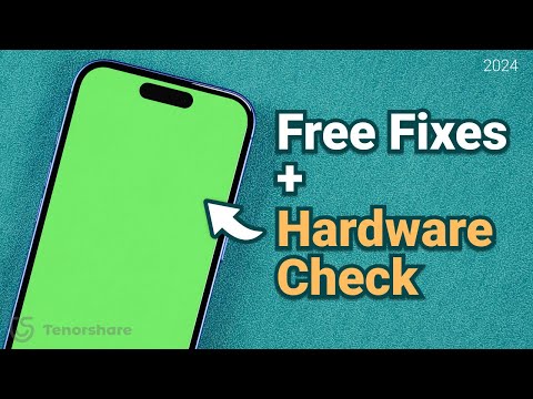 Why iPhone 13 HaveGreen Screen issue! - Free Fixes + Backup + Check Hardware