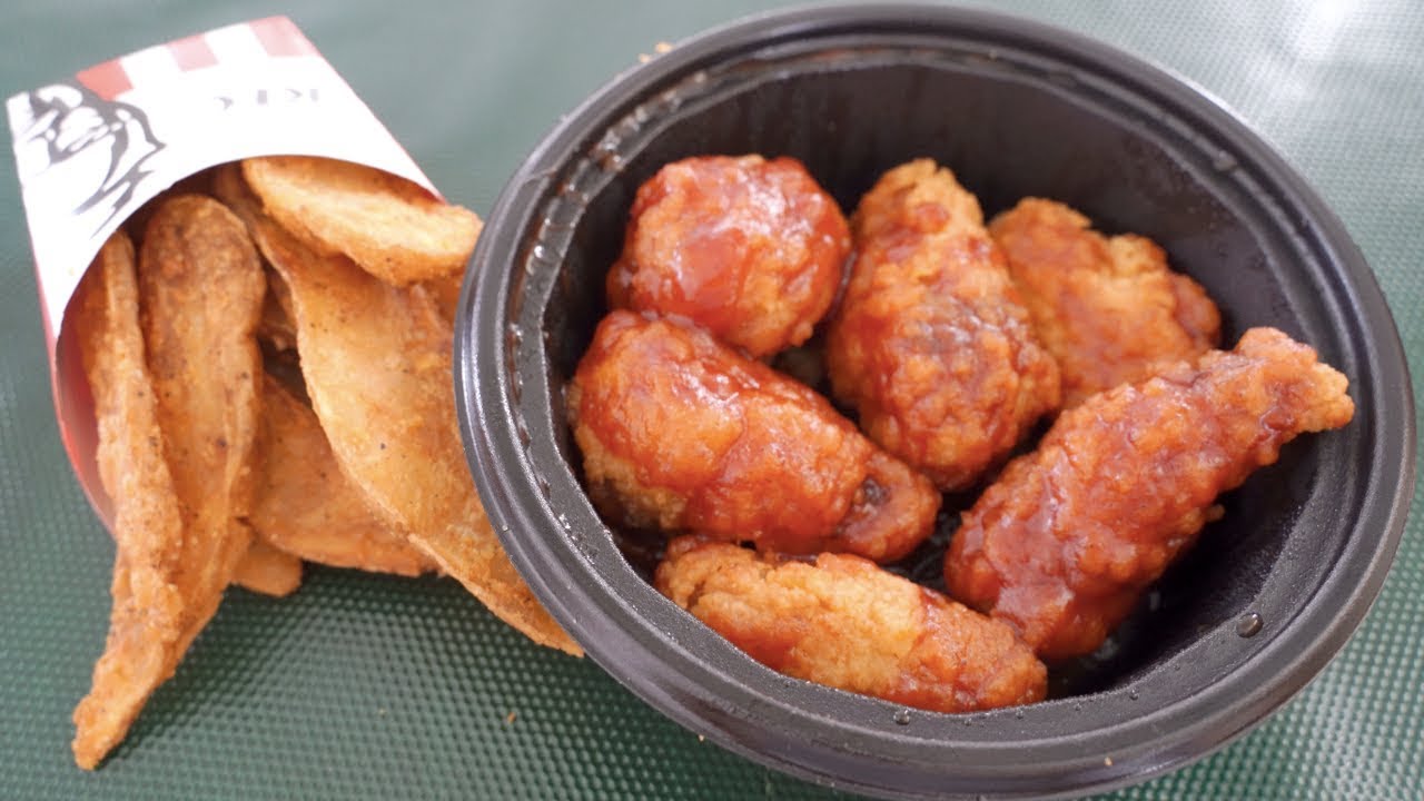 KFC Kentucky Fried Chicken Honey BBQ Wings are Back! - Same Classic & Legendary Taste? [4K ASMR]