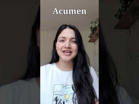 Acumen. Learn A New Word And Improve Your English Vocabulary #shorts