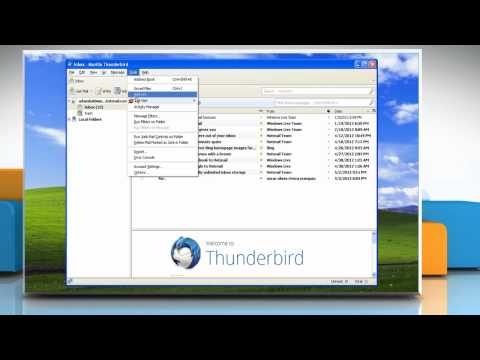 Mozilla® Thunderbird: Unable to see read email