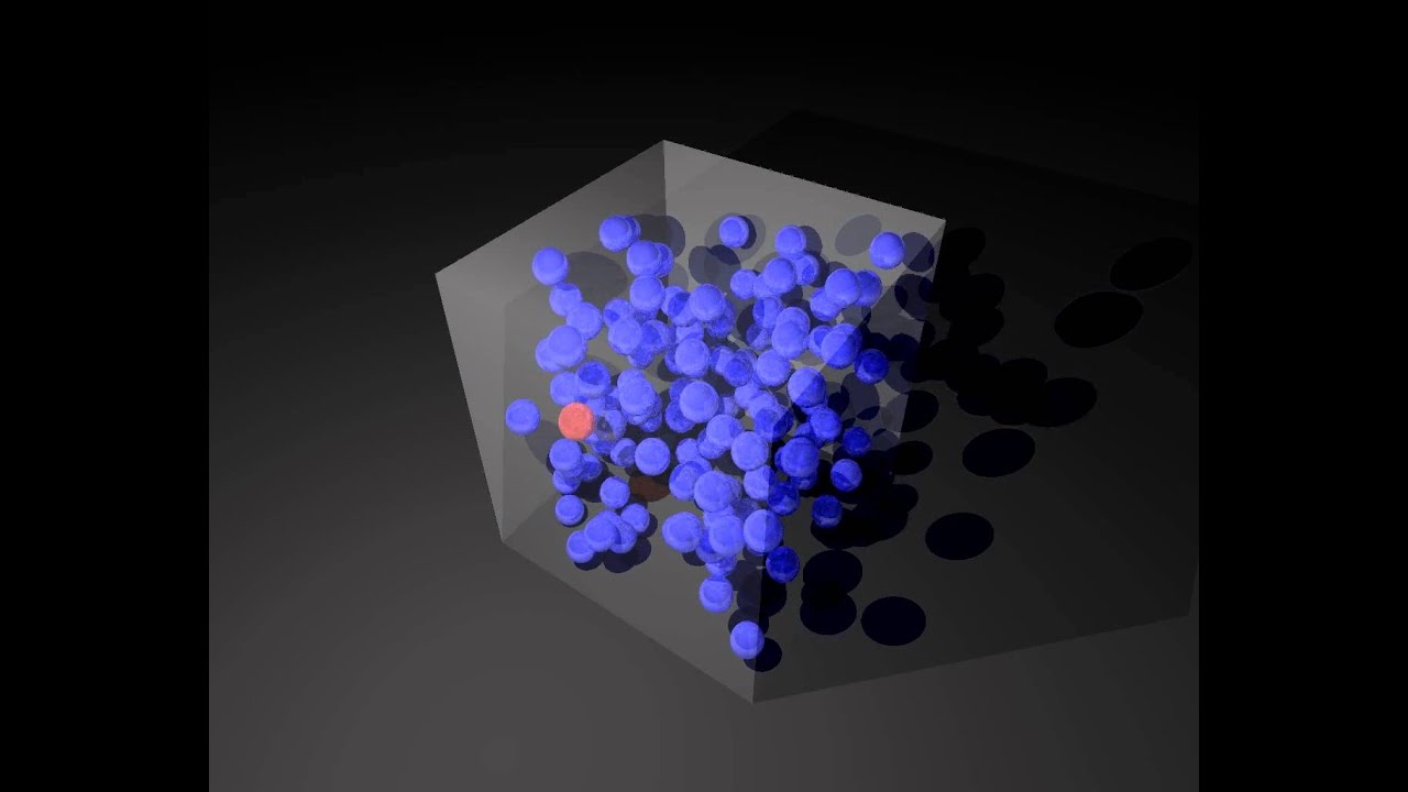 3D Bouncing Spheres Python and POV-Ray