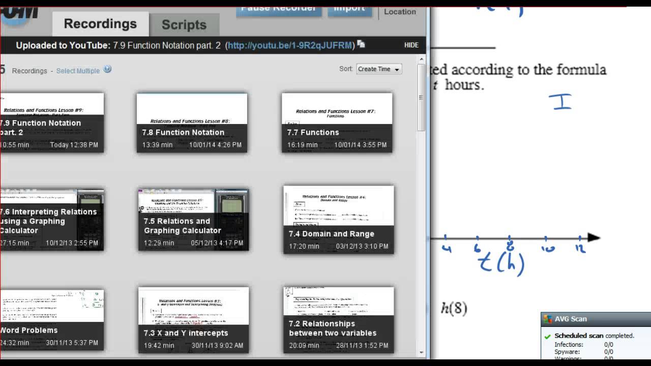 7.10 Function Notation and Problem Solving