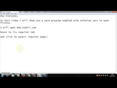 How to handle mouse hover in selenium?? – SRK