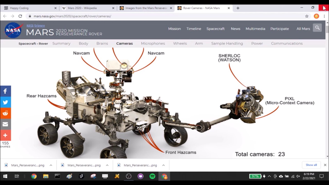 Mars Perseverance Image Colorizer - Happy Coding