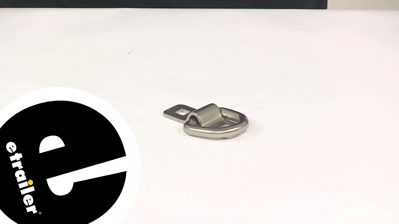 etrailer | Brophy Rope D-Ring Tie-Down Anchor Review