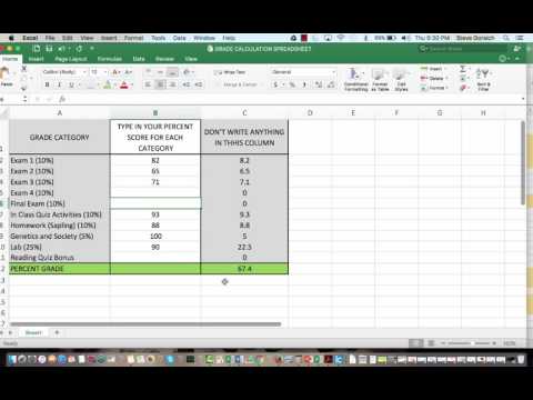 grade calculation