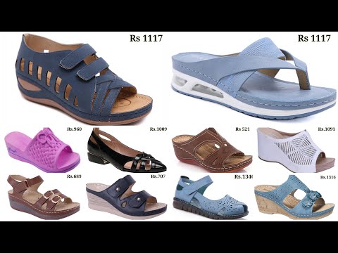 EXTRA SOFT COMFORT FOOTWEAR FOR WOMEN | SANDALS SHOES SLIPPERS HIGH HEELS WEDGES | CHAPPAL