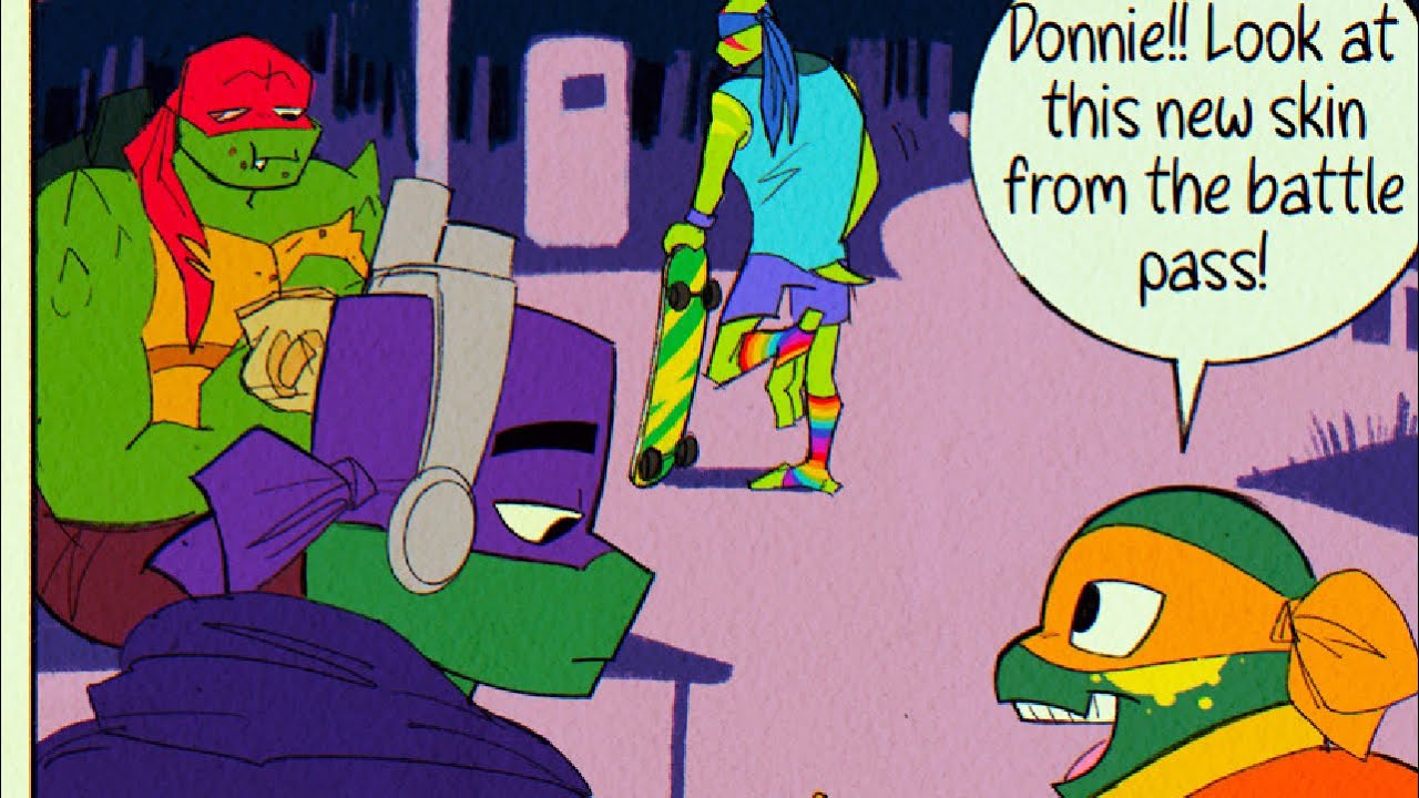 “Ate?” ||(ROTTMNT Comic Dub)