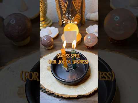 Success Spell: get more biz revenue or get the job! #witchythings #witchcraft #candle #witchy #witch