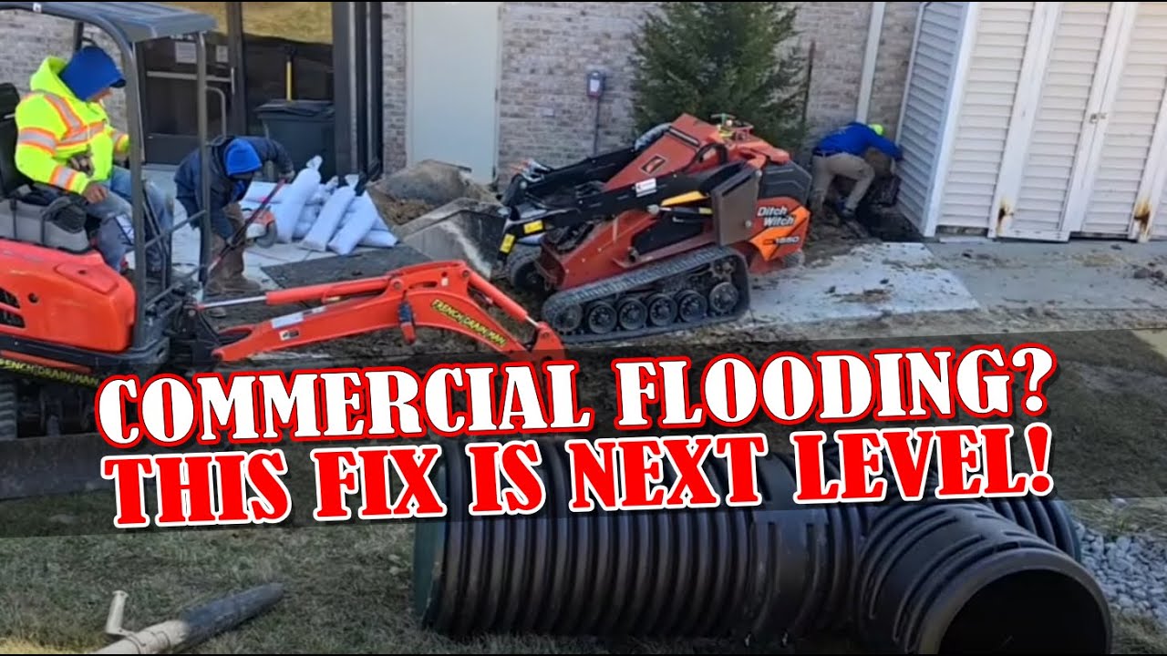 Commercial Drainage System (Massive Outdoor Pump System)