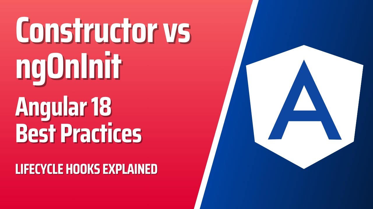 Difference between Constructor and ngOnInit in Angular 18
