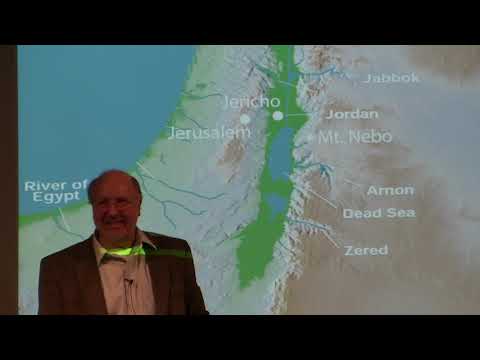 Dr. Ted Hildebrandt, Old Testament Literature, Lecture 18F -- Jericho, Geography, Joshua