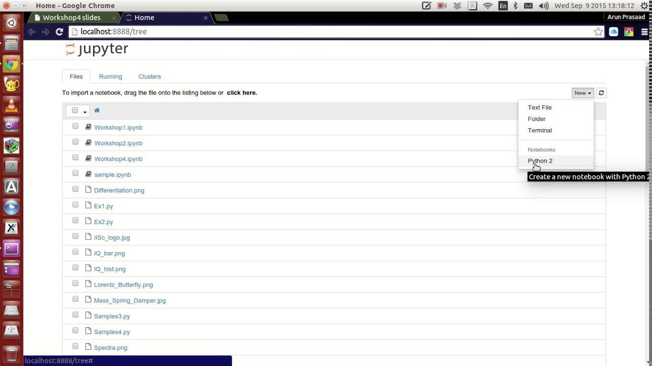 Scientific Programming Using Python : 036 : Intro to IPython Notebook