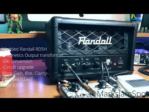 Randall Diavlo RH5H Guitar Head Amplifier | RG8 Speaker | Reverb