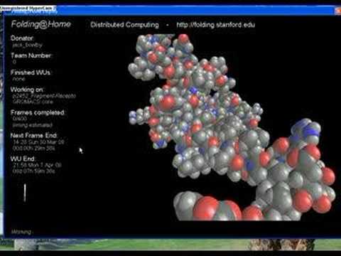 Using folding@home