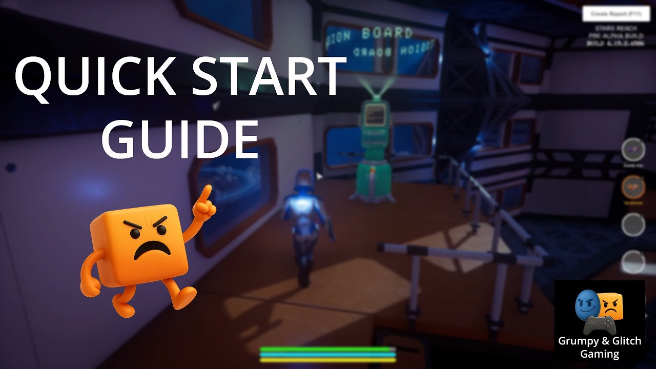 Stars Reach Beginner's Guide (Pre-Alpha Quick Start)
