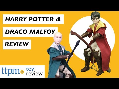 Harry Potter & Draco Malfoy Quidditch Dolls from Mattel