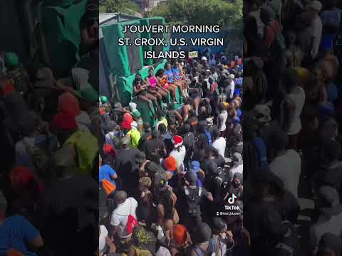 J’ouvert in St. Croix, US Virgin Islands