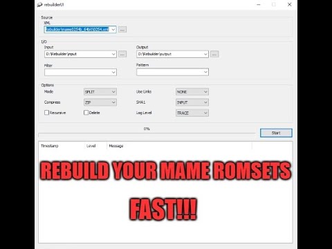 Rebuild your MAME romsets - FAST!! New rebuilder tool