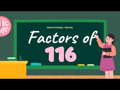 Factors of 116||what are the factors of 116?||how to find factors of 116?||factors of a number