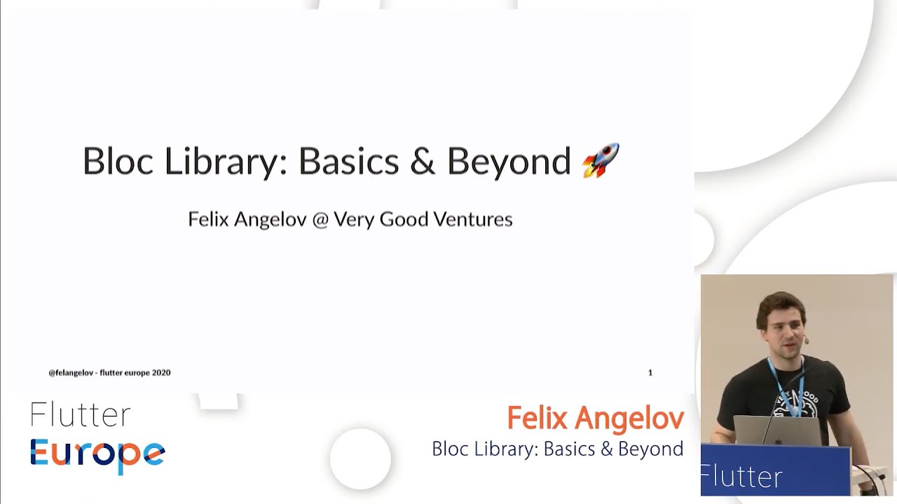 Bloc Library: Basics & Beyond - Felix Angelov | Flutter Europe