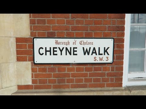 Cheyne Walk London Chelsea + The Rolling Stones house tour