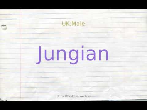 How to pronounce jungian