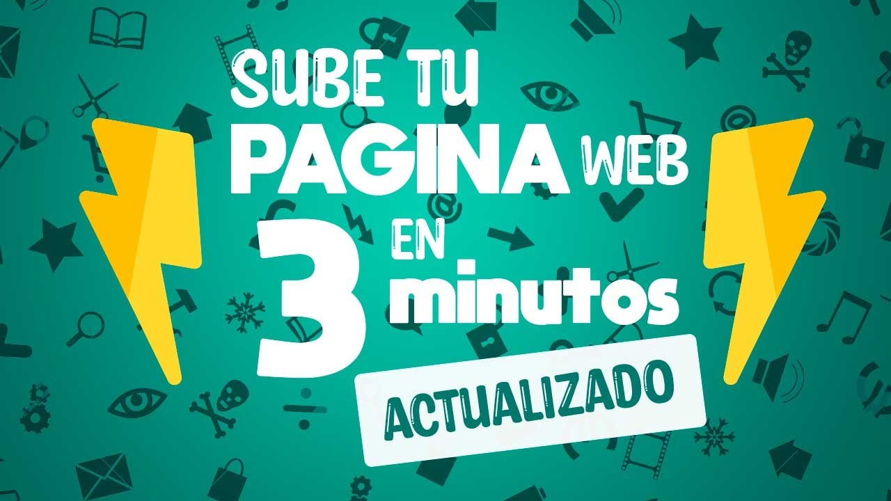SUBIR TU PÁGINA WEB A INTERNET GRATIS 2022