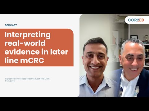 Interpreting real-world evidence in later-line mCRC