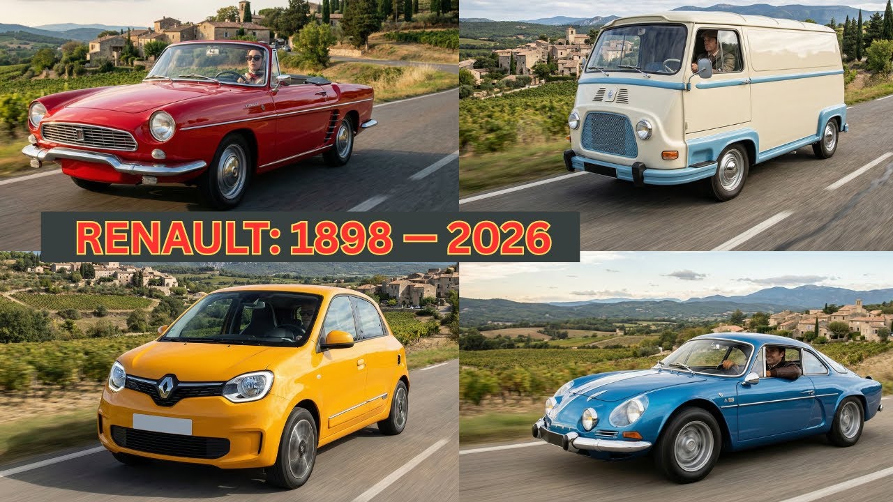 RENAULT: The Visual Timeline (1898 — 2026)