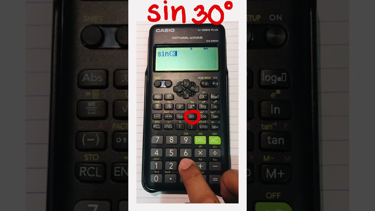 sin 30 degree #calculator