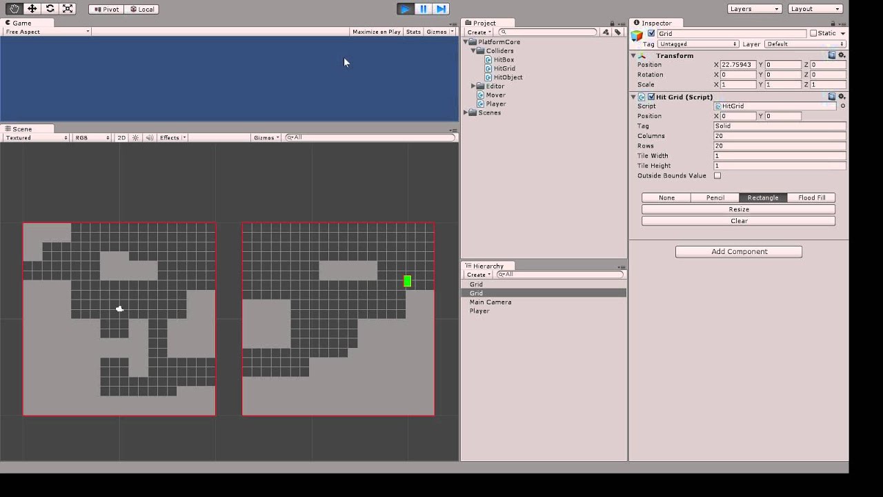 Unity 2D Grid stuff