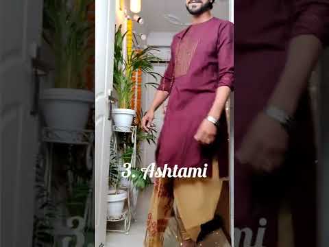 4 Evening looks for Durga Puja #shorts #dhoti #bengali #durgapuja