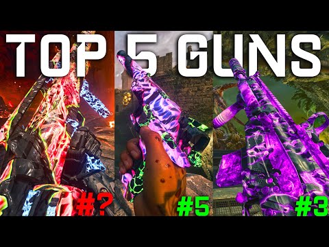 Top 5 Most OVERPOWERED Weapons In Black Ops 6 Zombies