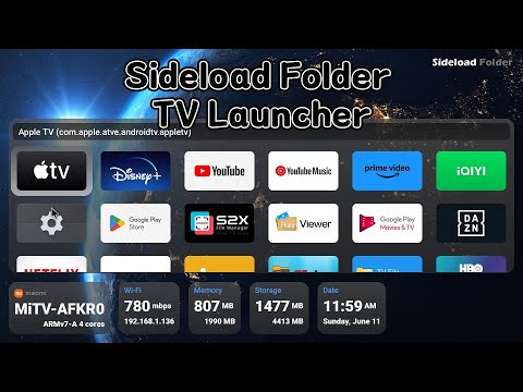 Sideload Folder: TV Launcher for Android - App Download