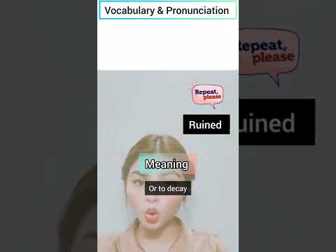 Advanced Vocabulary for " Ruined" Don't Use "Ruined Much" ❌ Use these Synonyms Instead ✅ #shorts