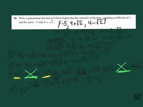 The Irrational Conjugates Theorem