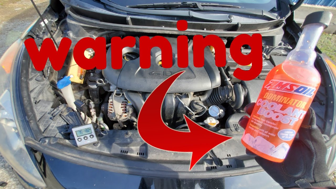 Amsoil coolant boost stops overheating!!
