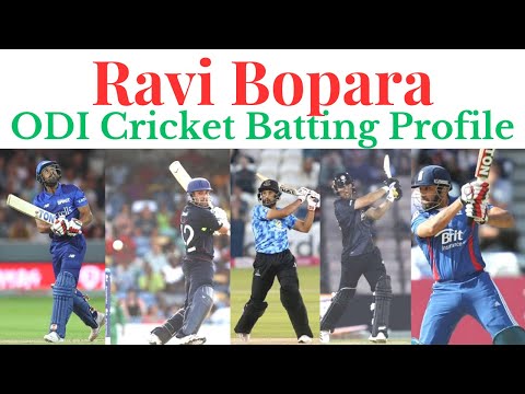 Ravi Bopara || One Day International Cricket || Batting & Fielding Profile || Ravi || Bopara.