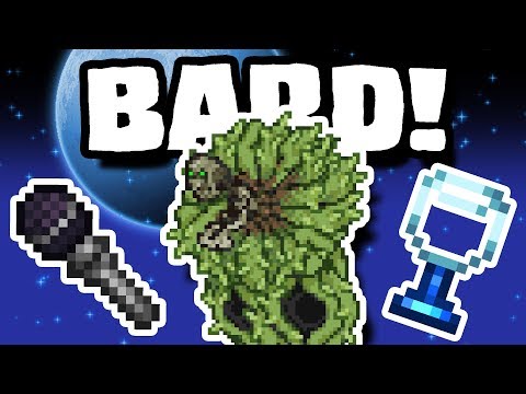RARE PREHARDMODE BARD WEAPONS! - Modded Terraria Bard Class - Ep.7