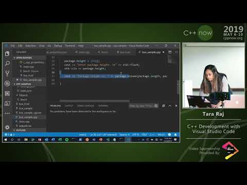 C++Now 2019: Tara Raj “C++ Development with Visual Studio Code”