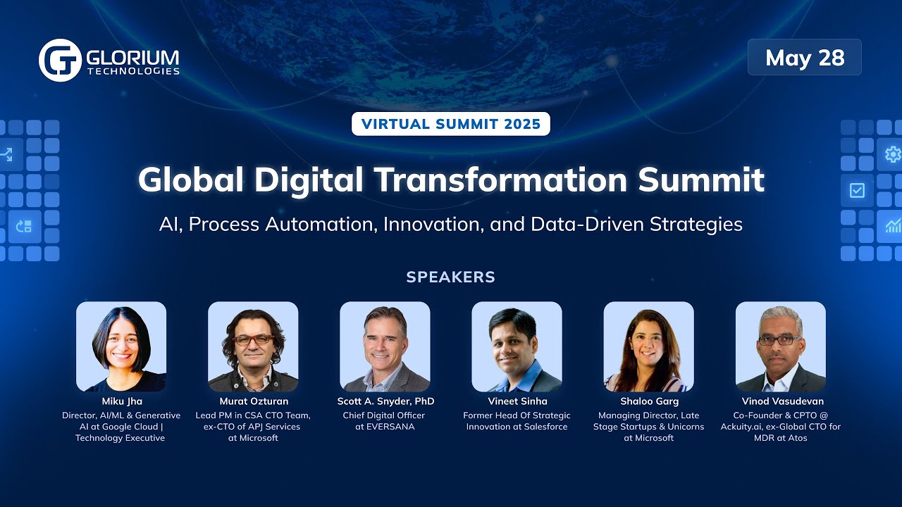 Digital Transformation Summit 2025: AI, Process Automation, Innovation, Data-Driven Strategies
